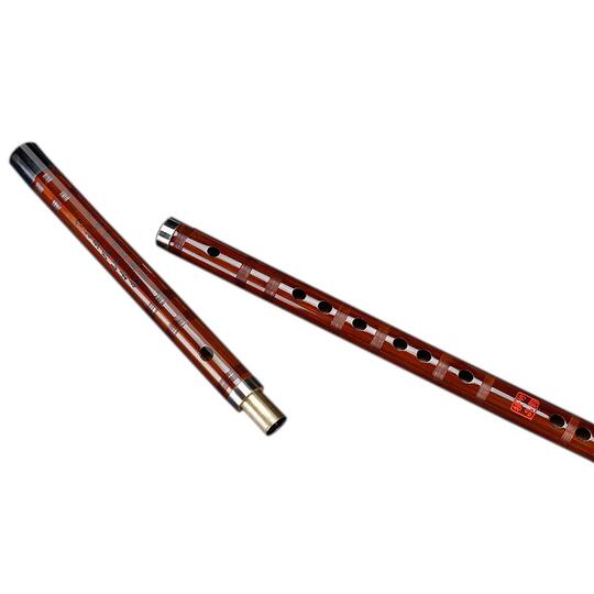 Bamboo Rhyme Bitter Bamboo Flute - 2-Section Horizontal Flute for Beginners