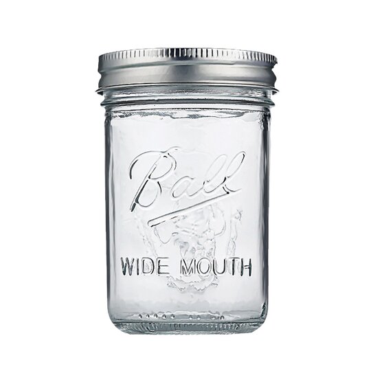 Glass Salad Shake Jars with Lids - Airtight Mason Jars for Overnight ...