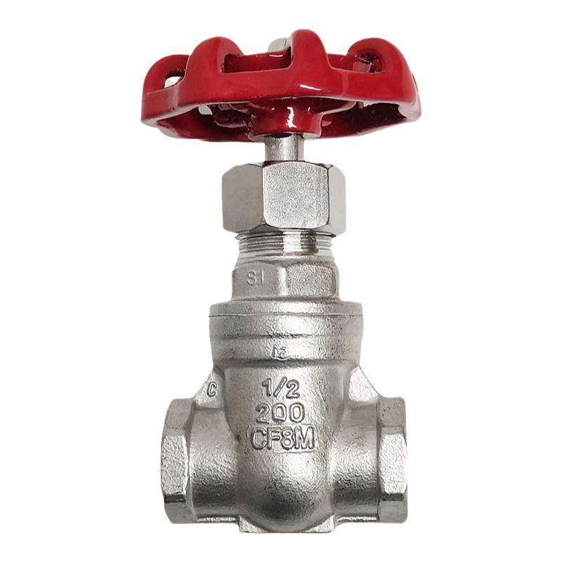 304 Stainless Steel Gate Valve DN15/20/25/32/40/50 Tap Water Pipe Meter ...