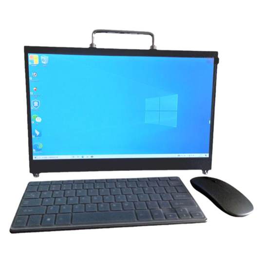 DIY Acrylic All-in-One Desktop Computer Case ITX Motherboard Half ...