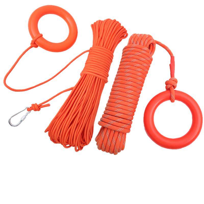 Reflective Water Rescue Rope for Outdoor Swimming Safety