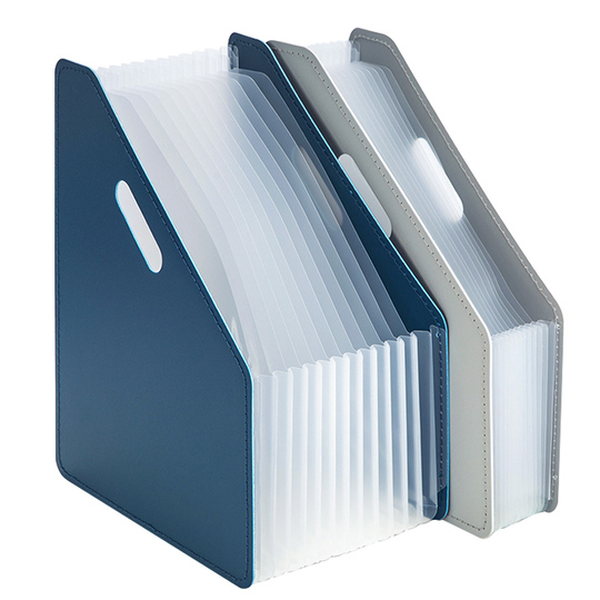 Deli A4 File Folder - Large Capacity, Multi-Layer PP Organizer