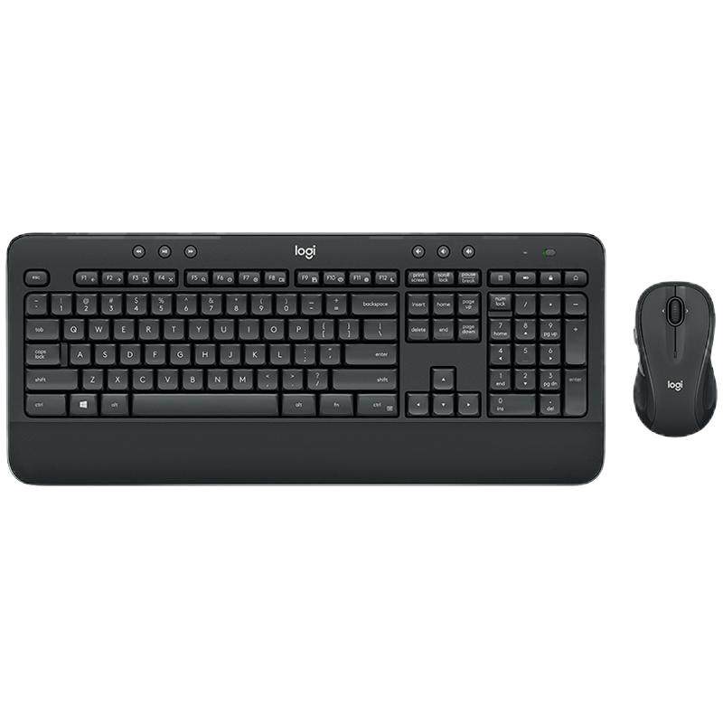 Logitech MK545 Commercial Wireless Mouse Keyboard Set for Home Office ...