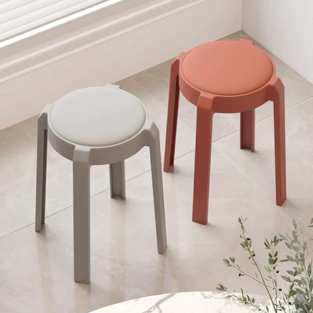 Soft bag stools can be stacked and placed in household thickened small ...