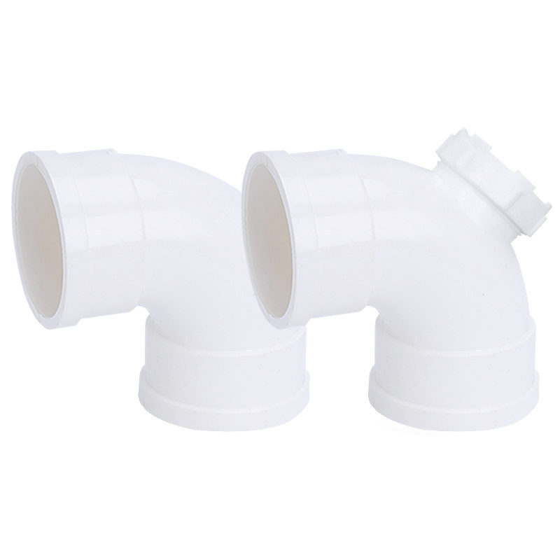 Top-Built PVC Elbow Drain Pipe 90-Degree Bend Fittings