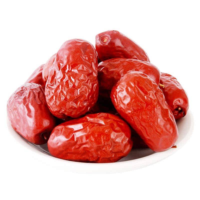 Xinjiang Hotan Jujube - Suszone Czerwone Daktyle - 500g - Shell Tree