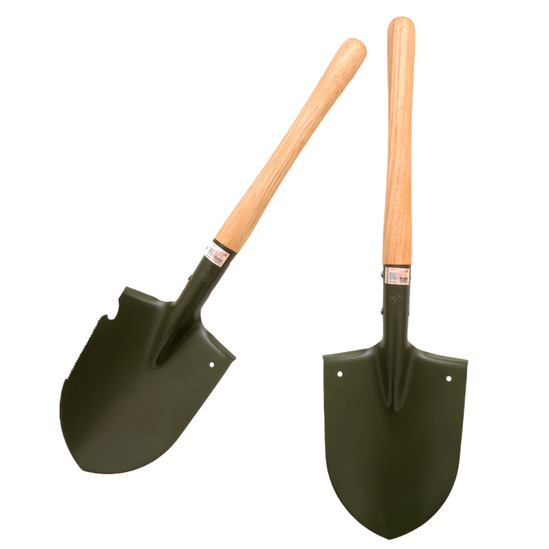 6411 Engineer Shovel - Outdoor Camping & Multifunctional Steel Spade