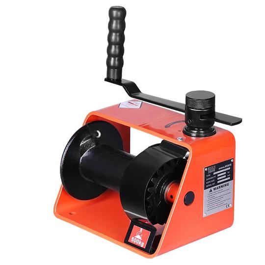 Rio Tinto Turbine Worm Hand Winch | Two-Way Self-Locking | Heavy-Duty ...