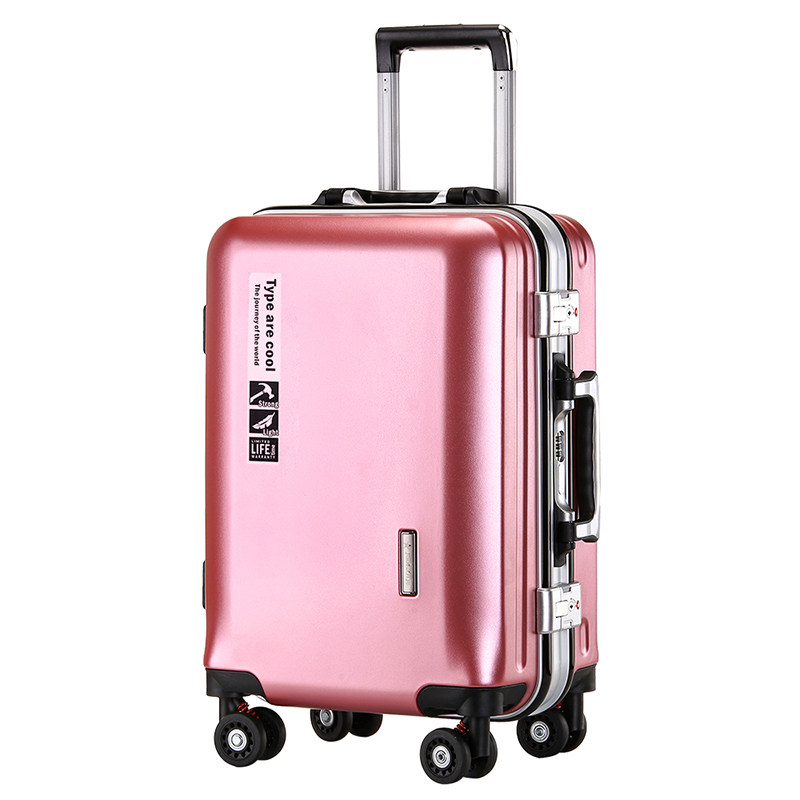 Strong and Durable Luggage - Aluminum Frame Trolley Case with Universal ...