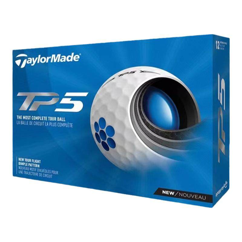 テーラーメイド ゴルフ tp5 5 層ゲーム練習ボール - カスタムロゴ