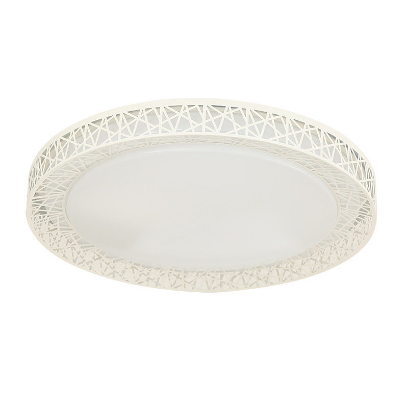 Moderne LED Taklampe - Rund Jernlampe for Soverom, Stue & Gang