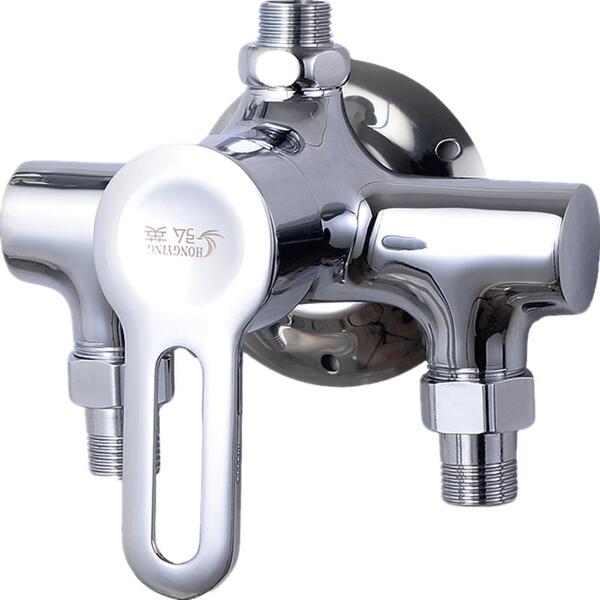 Exposed shower hot and cold bath switch water heater mixing valve ...