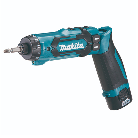 Destornillador Eléctrico Makita DF012DSE 7.2V - Batería de Litio ...