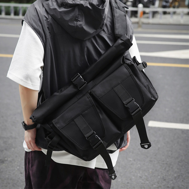 Tide brand messenger bag men's style work style ride backpack large ...