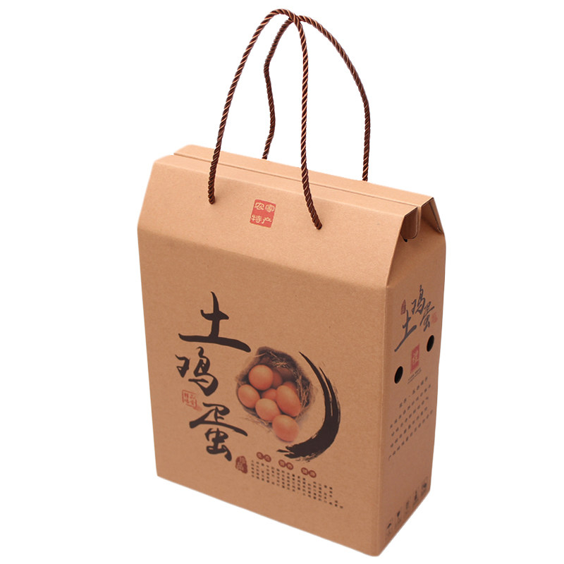 Native Egg Packaging Box - Empty Grass Egg Box - Green Shell Egg Packaging