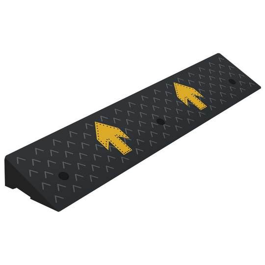 Car Step Pad Slope Pad - Rubber and Plastic Deceleration Belt for Home