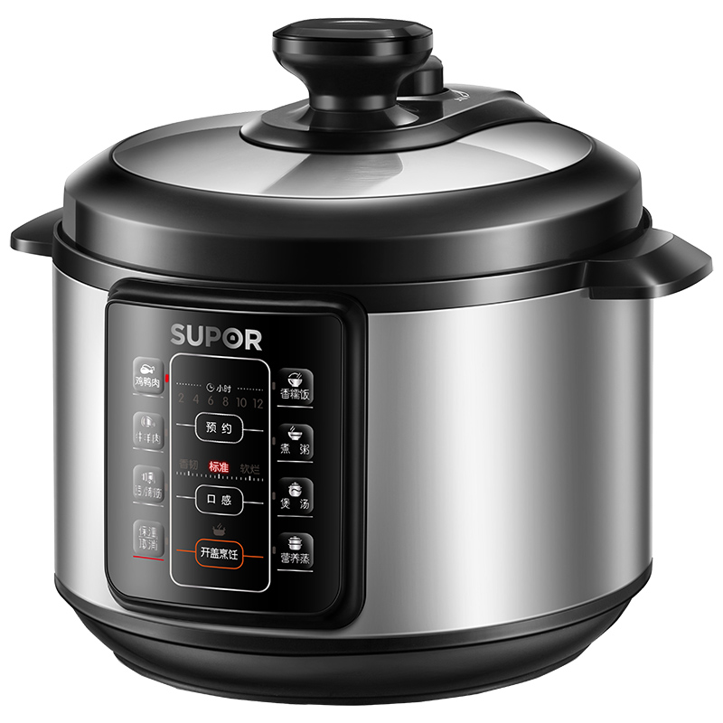 Nồi Áp Suất Điện Supor 5L - Điều Khiển Vi Mạch, Lòng Nồi Chống Dính