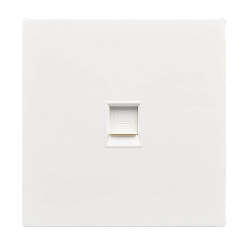 Savilight Type 86 Blank Network Panel - Single Port, Cat6