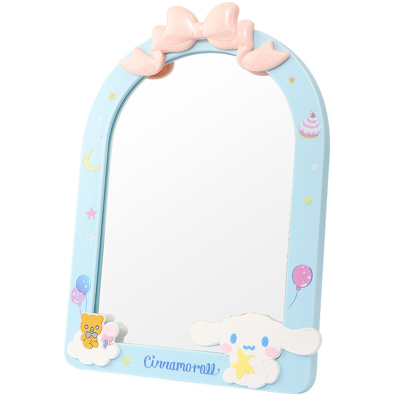 Miniso Sanrio Kulomi Bow Makeup Mirror - Cute Desktop Mirror