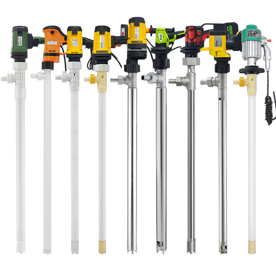 Electric High-Power Portable Oil Pump - Stainless Steel Corrosion-Resistant