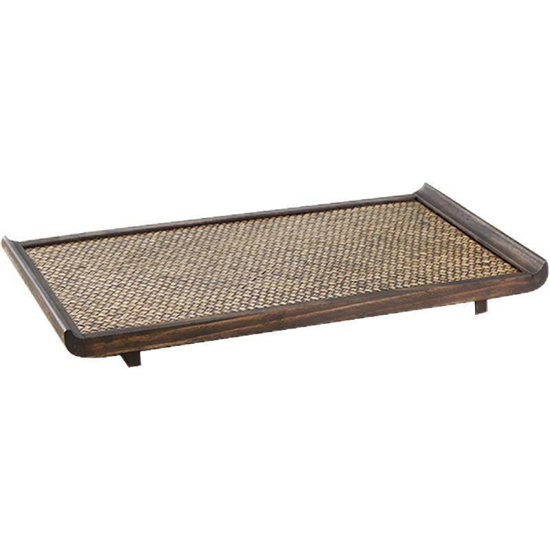 Exotic Music Thai Bamboo Tea Tray - Solid Wood Handmade