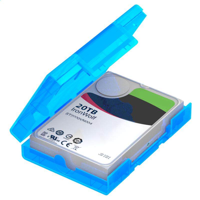 Maiwo KB03 Festplattengehäuse - 3,5/2,5 Zoll & M.2 SSD Schutzbox