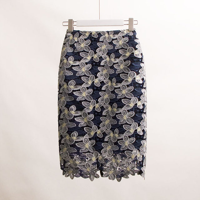 2023 Spring and Autumn Lace Golden Line Hollow Embroidery Flower Wild ...