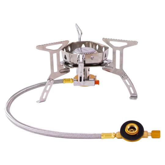 Cassette Stove Portable Gas Stove | Folding Three-Head Stove | Camping ...