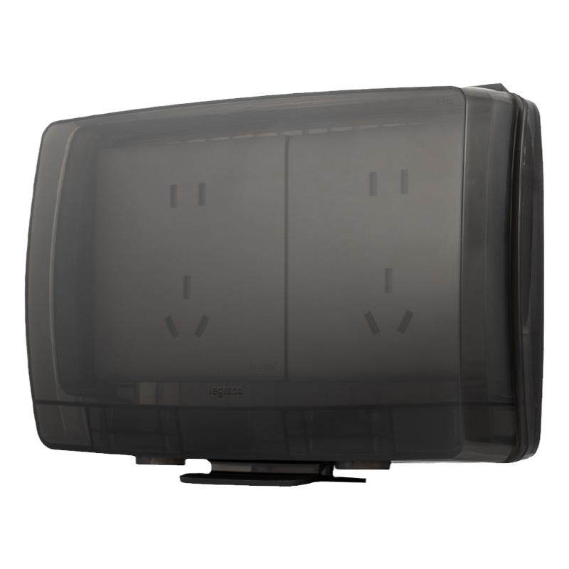 Legrand Double Socket Waterproof Box | Bathroom Switch Cover | IP55 Rating