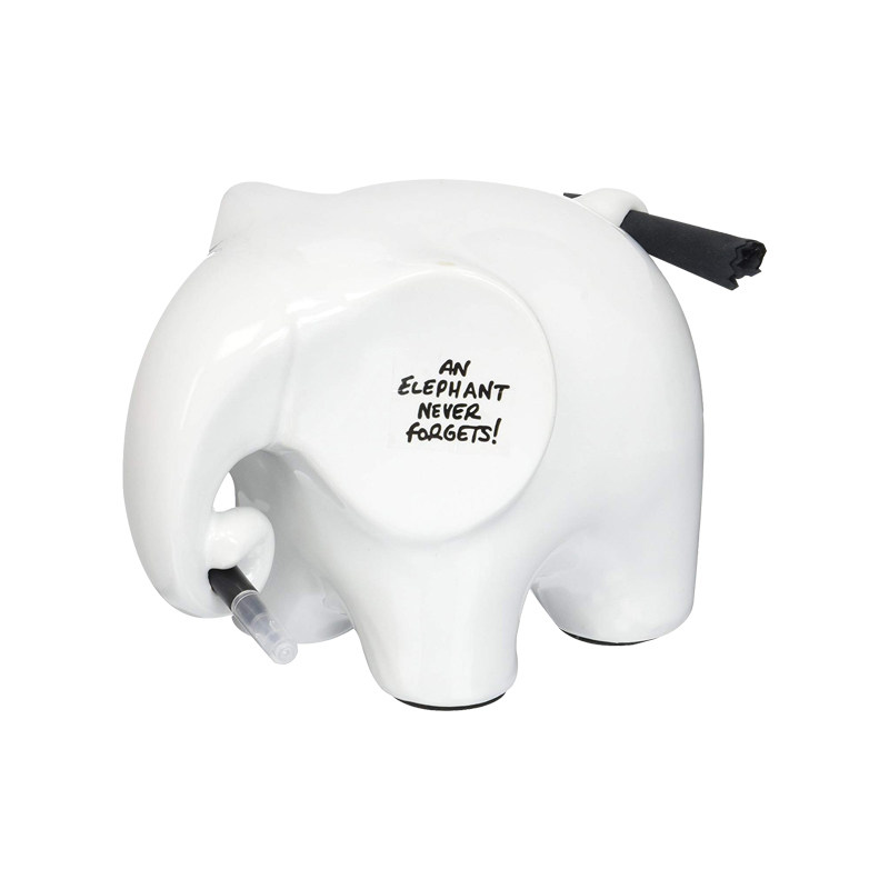 Lucky Eric Elephant Memo Pad - Wipeable Notes for Friends