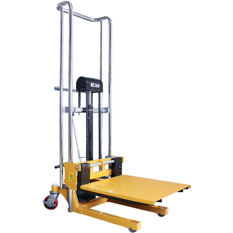 Lifting Small Forklift | Manual Lightweight Stacker with Micro ...