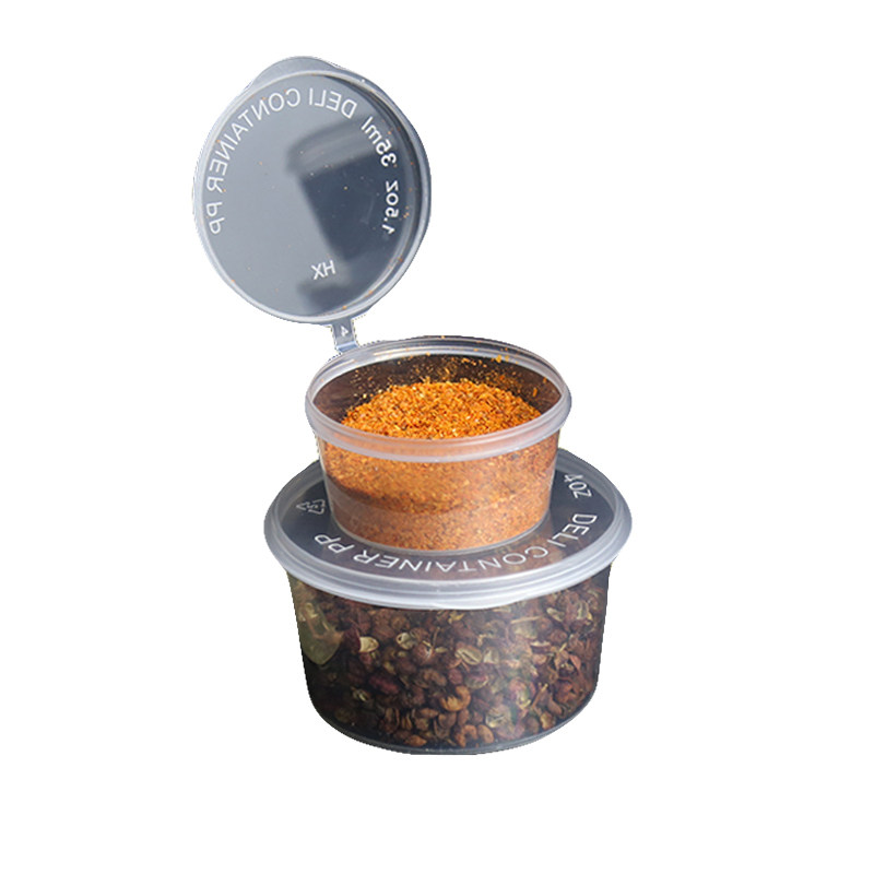 Disposable Conjoined Sauce Box Cup | Chili Soy Sauce Takeaway Packaged ...