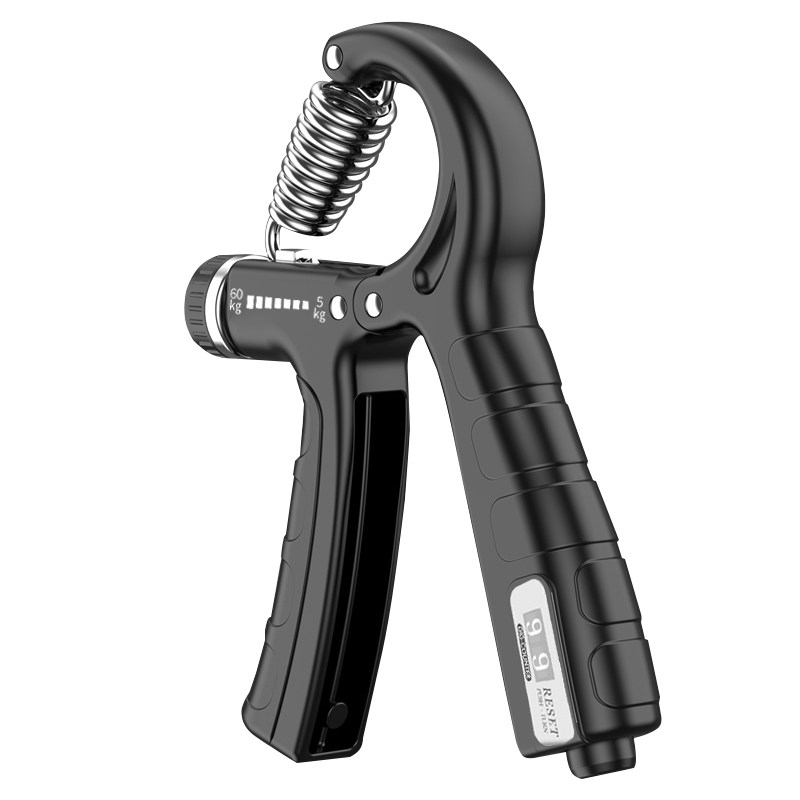 Counting Gripper for Hand Strength Training - Adjustable Wrist Strengthener