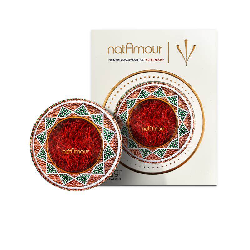 Natamour Iranian Saffron - Premium 2g Box