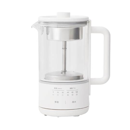 Olayks Instant Tea Brewer Spray Steam Black and White Flower Tea | Home ...
