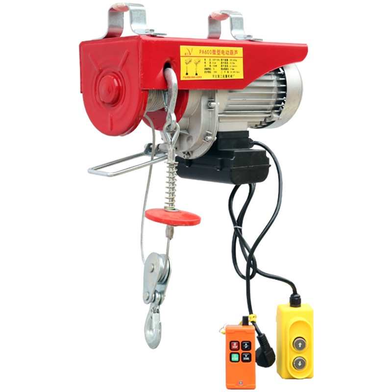Wireless Remote Control Electric Hoist 220V Small Crane Household Small ...