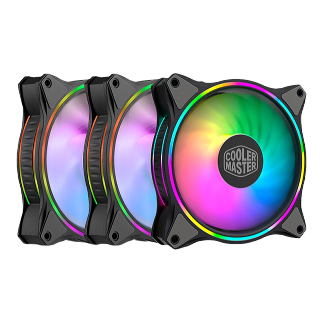 Cool Supreme MF120 Halo chassis RGB fan 12 cm desktop host cooling CPU ...