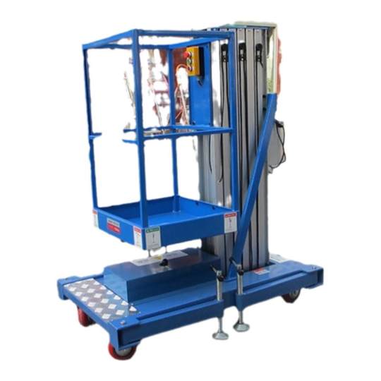 Electric Hydraulic Lifting Platform 6 7 8 M Mobile Aluminum Alloy Lift ...