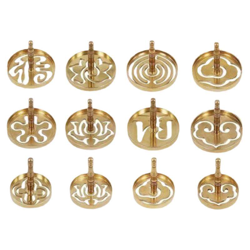 Pure Copper Incense Seal Mold Incense Supplies Gray Incense Mold ...