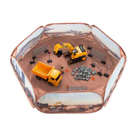 Oversized Double Eagle Remote Control Excavator Toy