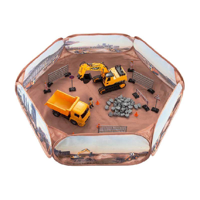 Oversized Double Eagle Remote Control Excavator Toy