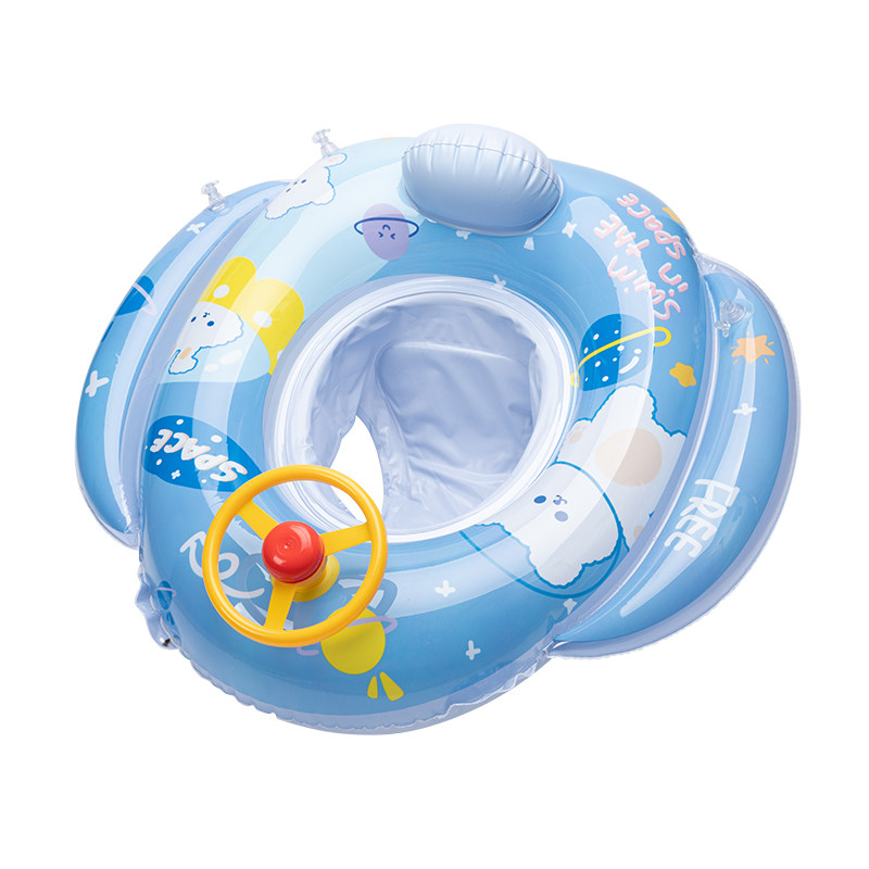 Children's Swimming Ring - Thickened Lifebuoy for Anti-Rollover Safety