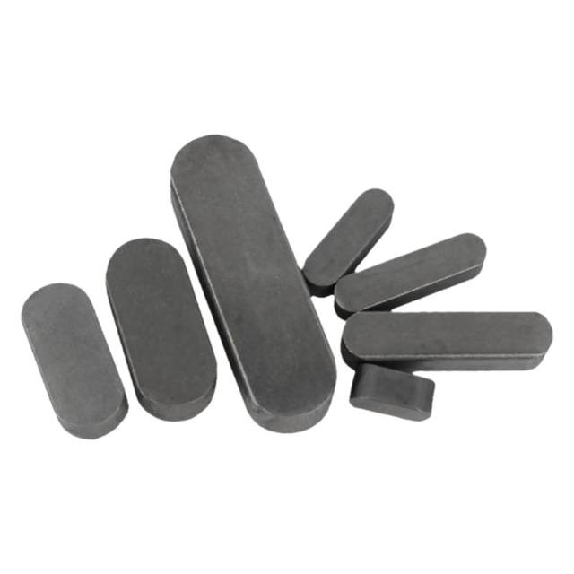 Type A flat key sales GB1096 iron round head sales key bar key slot ...