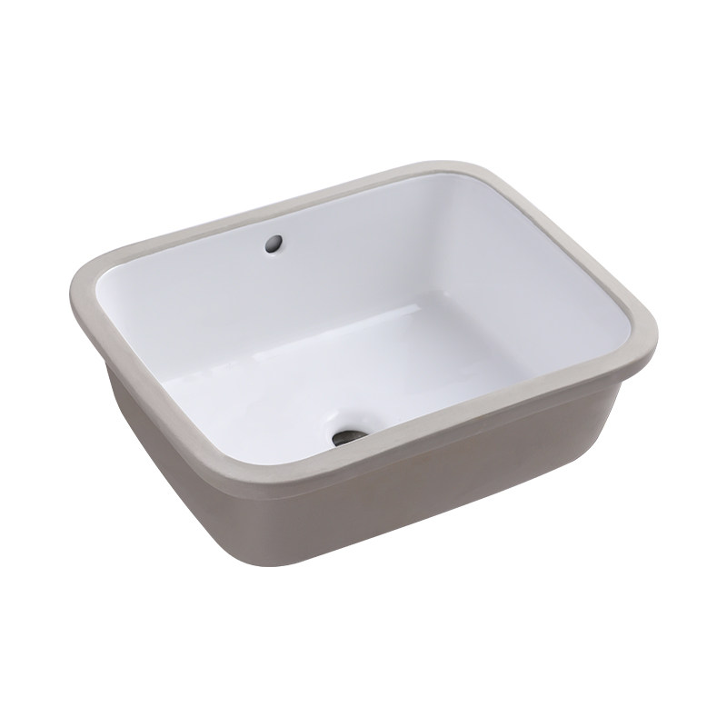 Ytvon 9L Ceramic Undercounter Basin - Deep Wash Basin for Bathroom