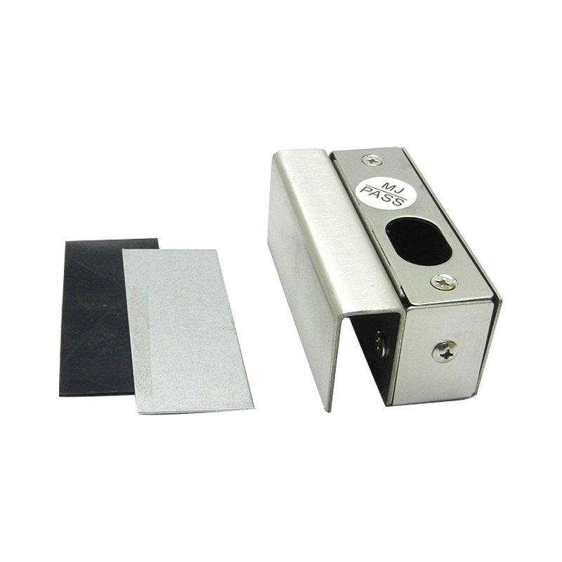 Aitdda Electric Plug-in Door Lock Clip - Aluminum Alloy Glass Door U ...