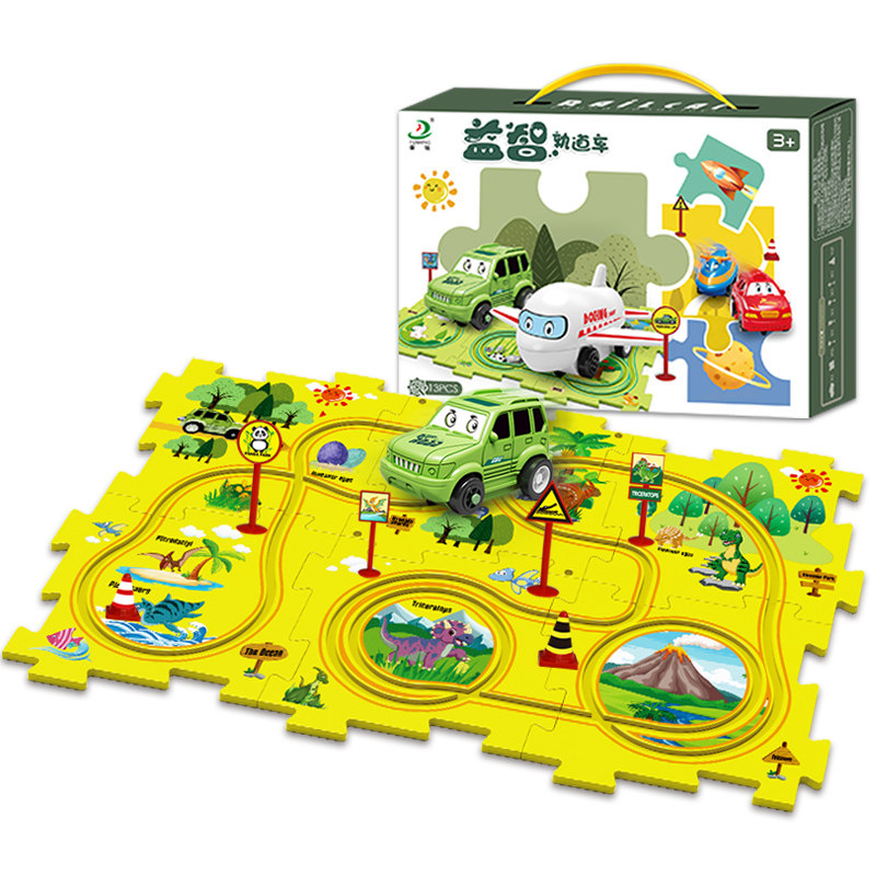 Erliyuan DIY Elektro-Rennbahn-Auto Spielzeug - Lernspielzeug Geschenk ...