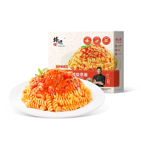 Špirálové cestoviny Fengweipai s paradajkovou omáčkou Bolognese - 208g