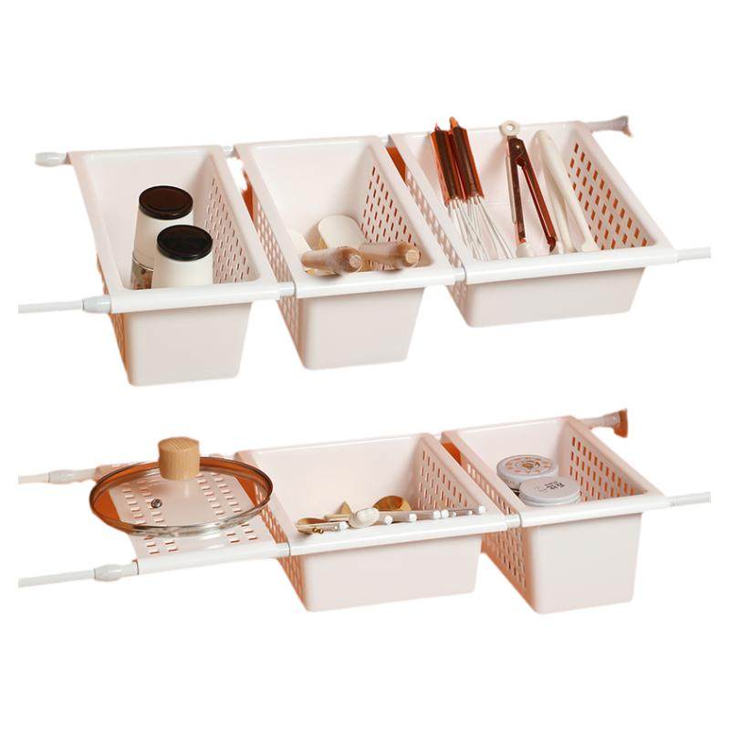 Cabinet Partitions - Retractable Storage Racks for Wardrobe and Under ...