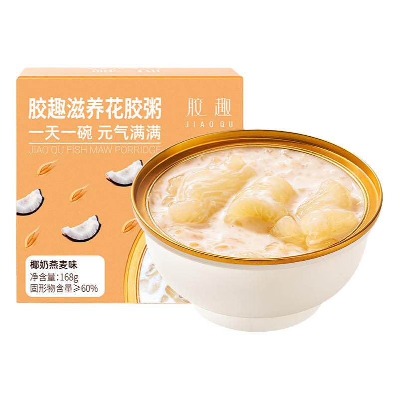 Каша jiaoqu light food fish maw - кокосовое молоко со вкусом нута