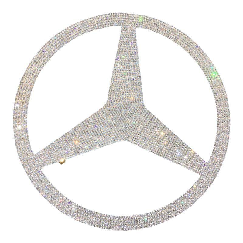Autocollant strass avec logo de voiture mercedes-benz – convient aux ...